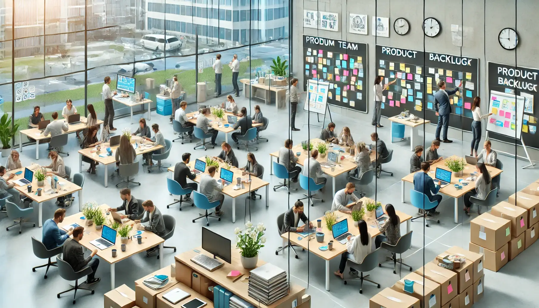 Answering: "What is the key concern when multiple Scrum Teams are working from the same Product ...